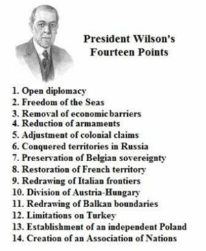 International Politics - President Wilson House
